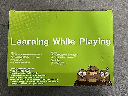 VATOS Whack Game Mole, Mini Electronic Arcade Game with 2 Hammers, Pounding Toys Toddler Toys for 3 4 5 6 7 8 Years Old Boys Girls, Whack Game Mole Toy, Developmental Toy Interactive Toy