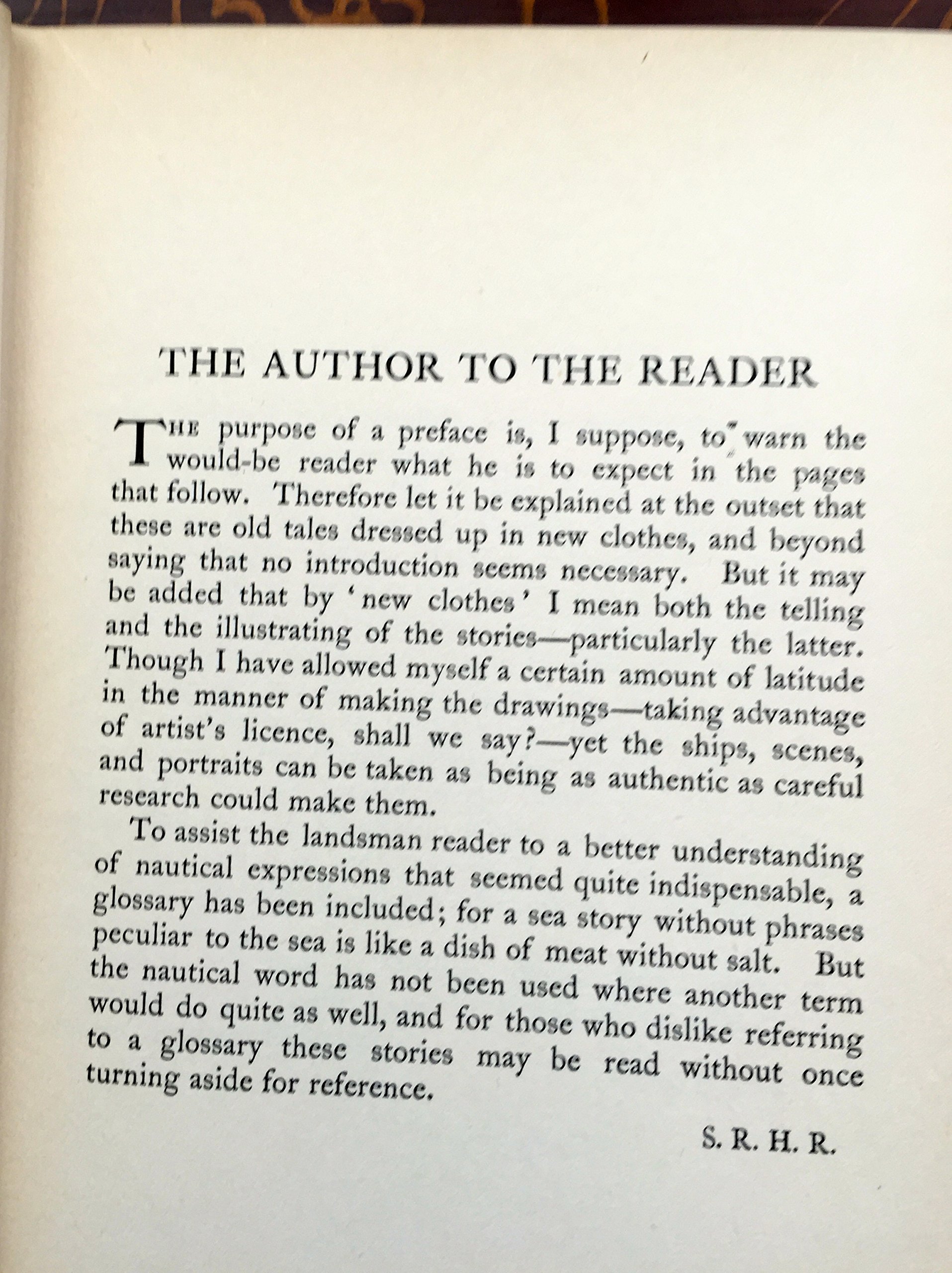 Ships and sailors;: Tales of the sea,