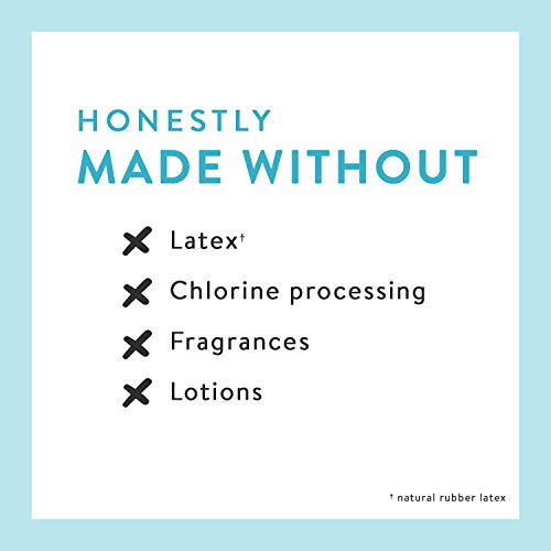 The Honest Company Diapers - Newborn, Size 0 - Pandas Print | TrueAbsorb Technology | Plant-Derived Materials | Hypoallergenic | (pack of 4)