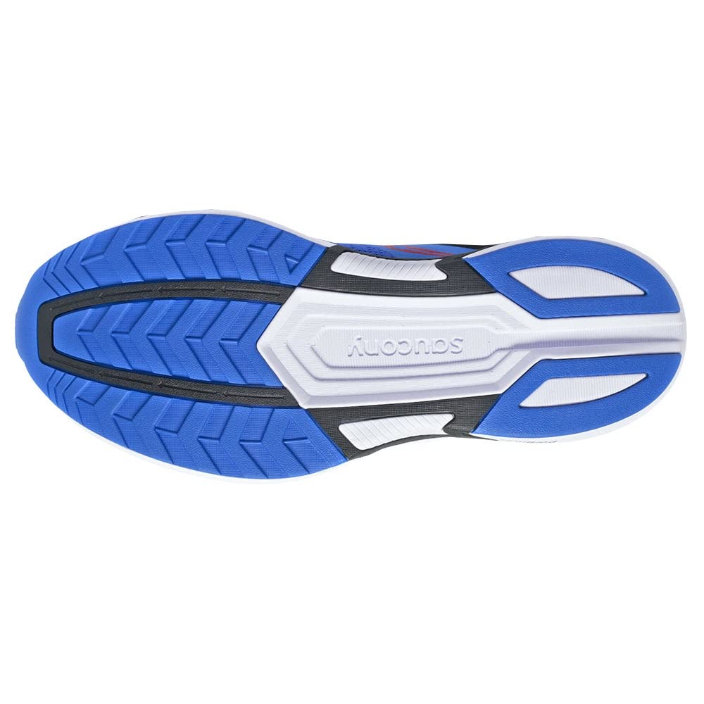 Saucony Men's AXON 2 Running Shoe, Blue RAZ/Acid, 12