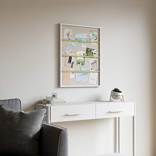 Umbra Tucker French-memo-Boards, White/Nickel