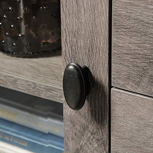 Sauder Canal Street Entertainment Credenza, For TV's up to 60", Northern Oak Finish