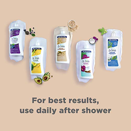 St. Ives Nourish And Soothe Body Lotion, Oatmeal And Shea Butter, 21 Oz