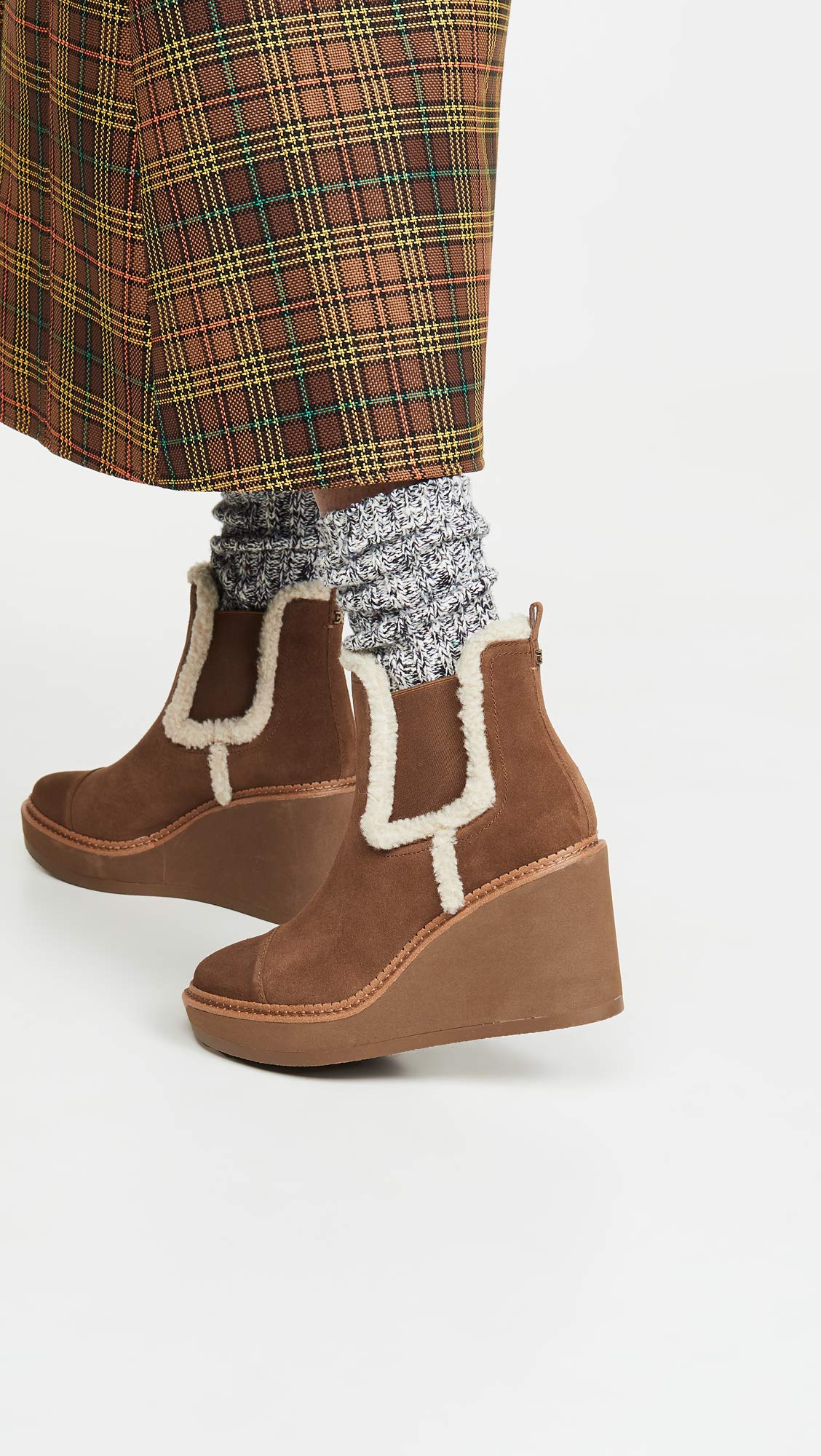 Sam Edelman Women's Reagan Boots, Toffee, Tan, 7 Medium US