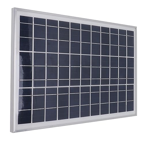 Solar Panel Set Panels Polycrystalline Charger 25W Charging Board High Efficiency 18V Charger Power Battery Charger Battery Charging for Solar Battery Chargers Charging Kits