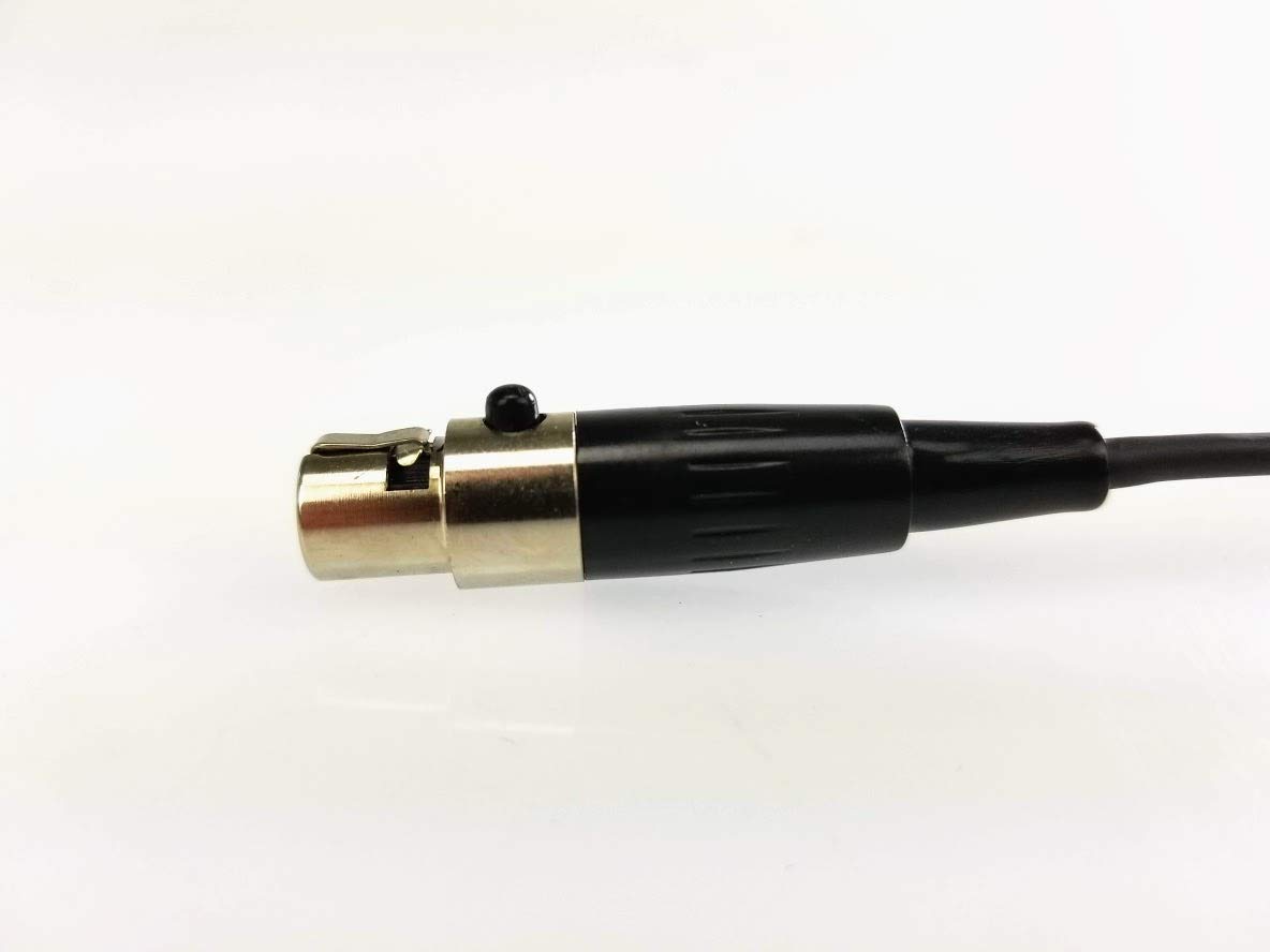 Sanken COS-11D Lavalier Mic (Black) with TA5 Universal Locking for Lectrosonics