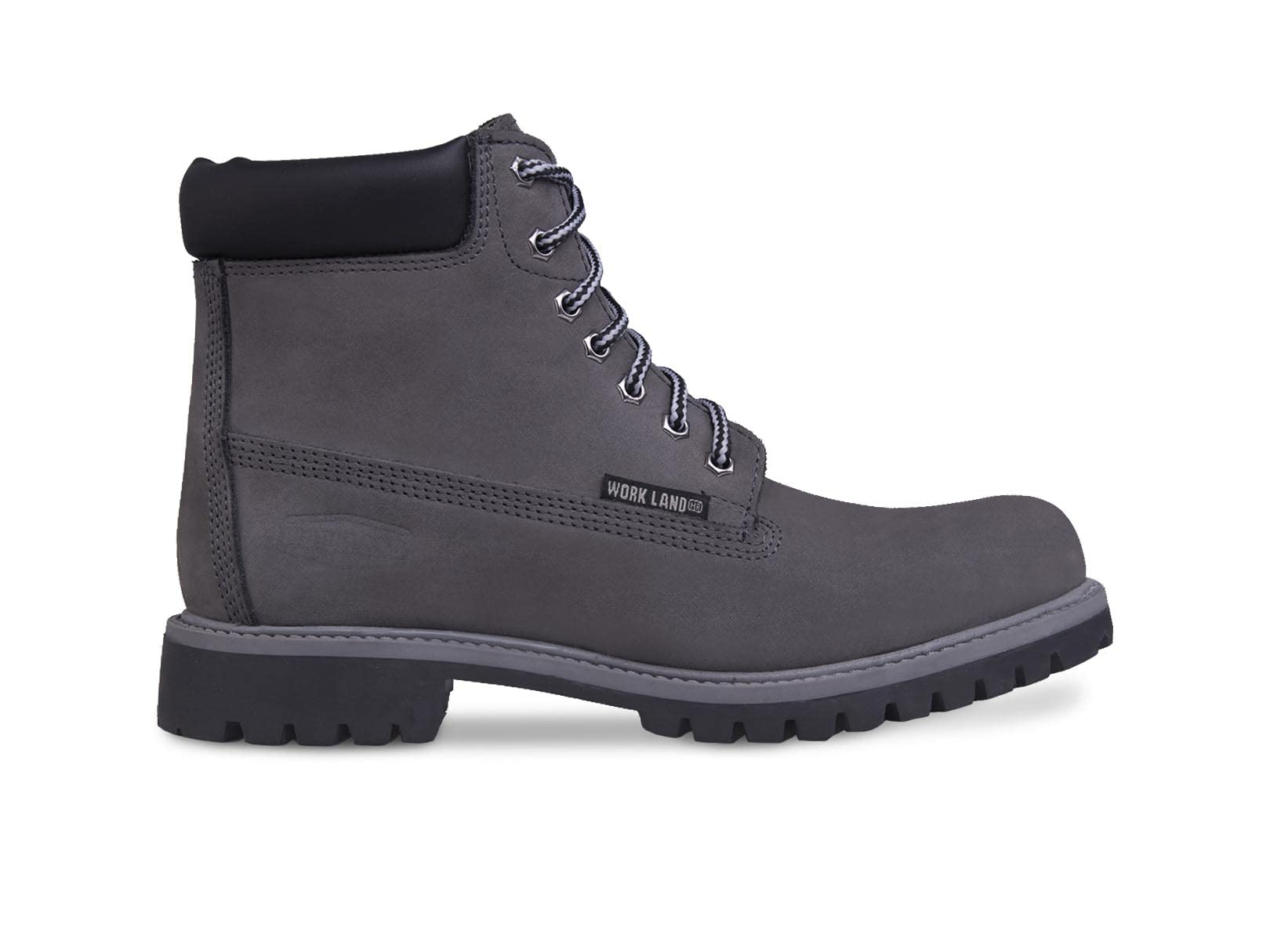 WORKLAND 77611 Men´s Casual Boot, Leather, Lightweight Lace-up Hiking Boot, Slip Resistant Soft Toe (10, numeric_10)