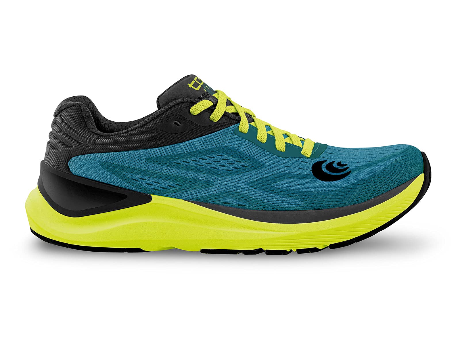 Topo Athletic Men's Ultrafly 3 Breathable Road Running Shoes, Ocean/Green, Size: 11.5