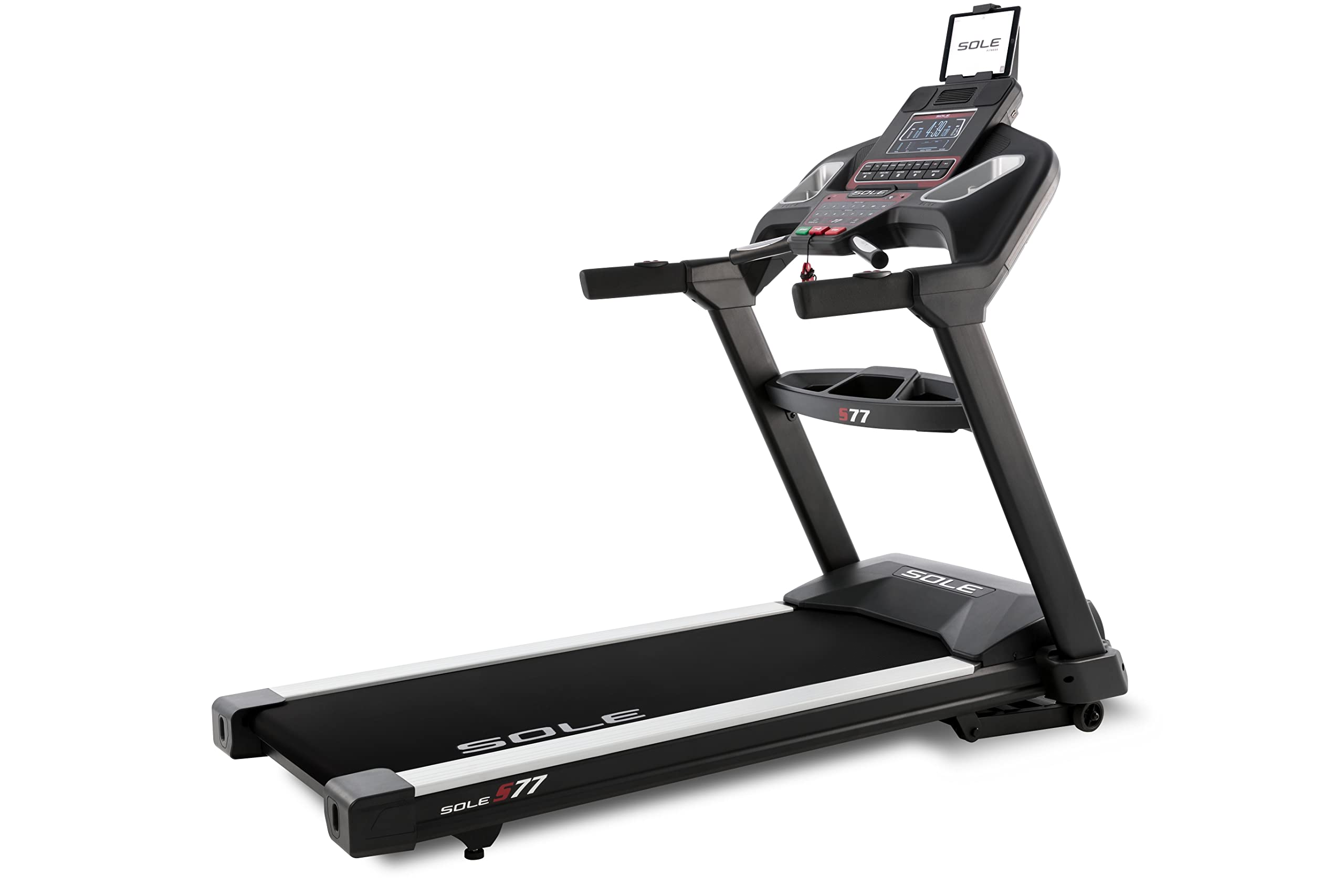 SOLE S77 Non-Folding Treadmill with Built in Bluetooth Speakers