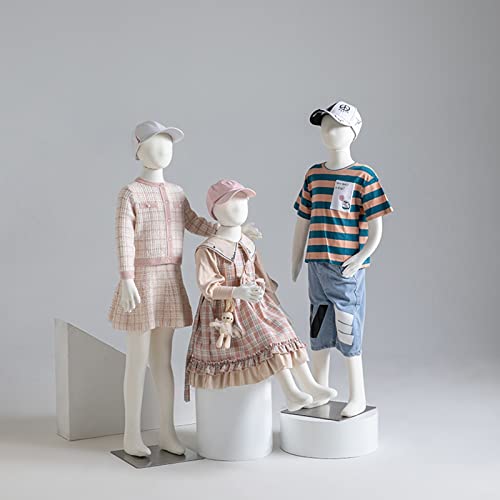 Sewing Mannequin for 1 2 3 4 5 6 7 8 9 10 11 12 13 14 Years Old Child, Pinnable Tailor Dressmaker Dummy with Soft Arms & Legs, Home Office Shop Retail Stores Use ( Size : 5 Years Old )