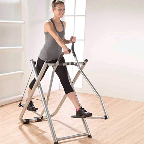 Sentuca USA in Stock Foldable Air Walk Trainer Elliptical Machine Glider, 260 LB Max Weight and 30 Inch Stride