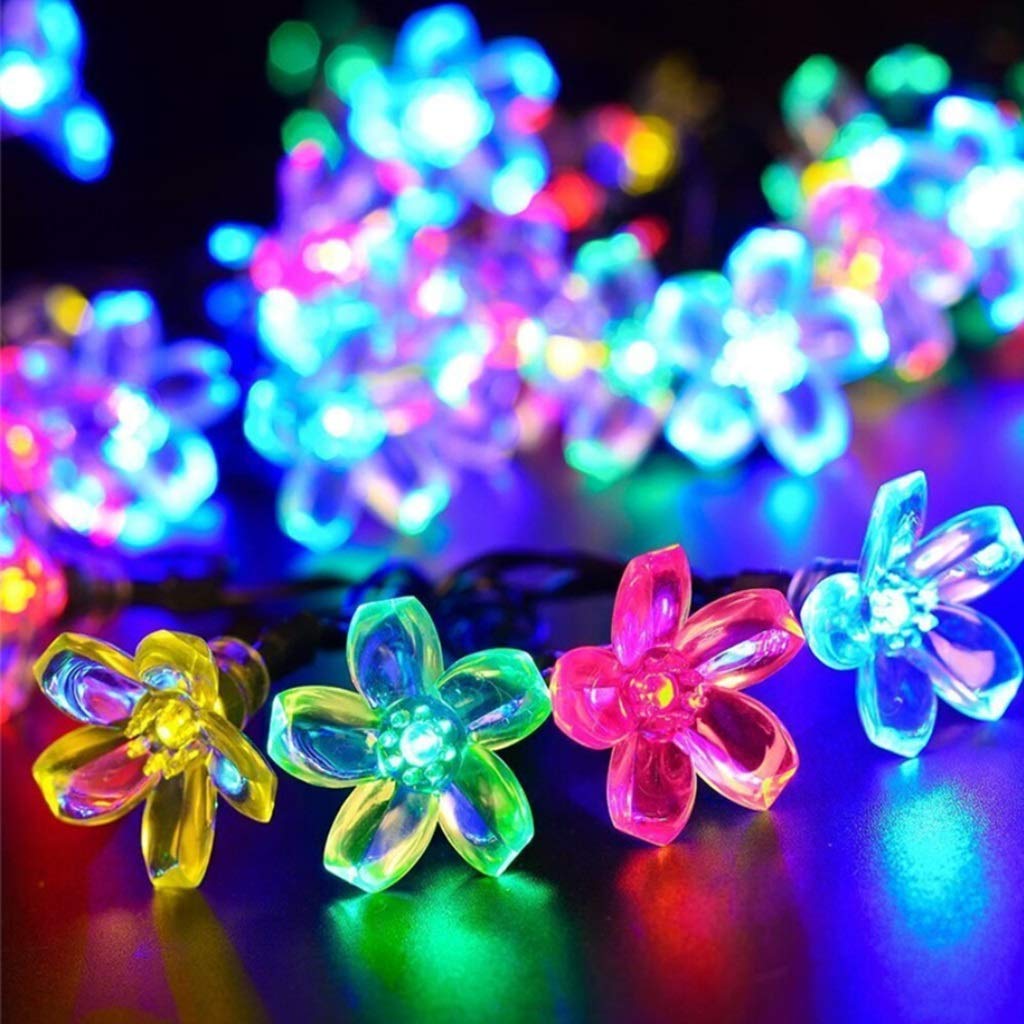 Sucastle LIUPENGWEI String Light,Halloween Christmas Fairy Lights Outdoor Waterproof Solar-Powered Crystal Ball Decorative Lights for Garden,Patio,Yard,Home Garden Ghost Light