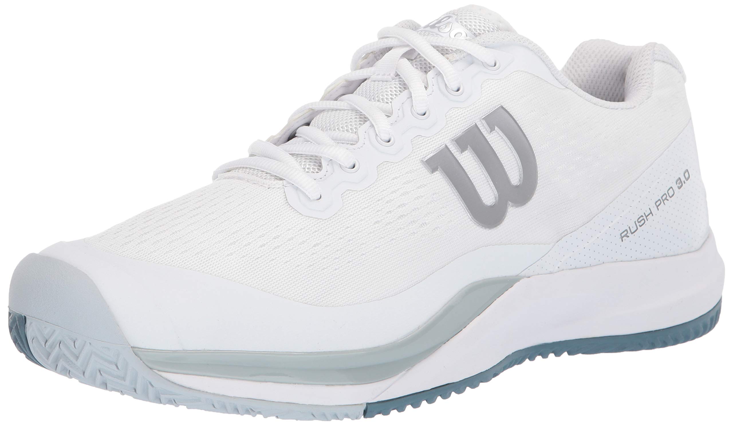 Wilson Men's Rush PRO 3.0 PB Pickleball Shoe, Black/White/Infrared, 9