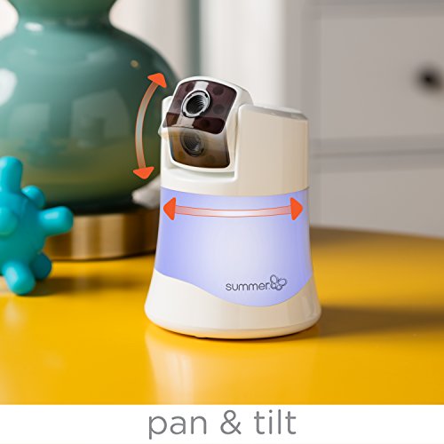 Summer Infant Panorama Video Baby Monitor with 5-inch Screen and Remote Steering Camera