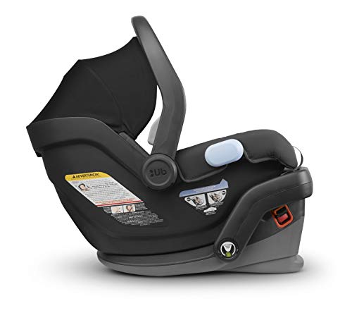 UPPAbaby Minu Stroller - Ryan (Teal Melange/Silver/Saddle Leather) + Minu Infant Car Seat Adapter for MESA + Mesa Infant Car Seat - Jake (Black)