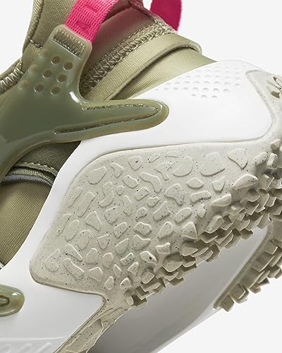 W AIR Huarache Craft - Size 7.5 US - Medium Olive/Hyper Pink