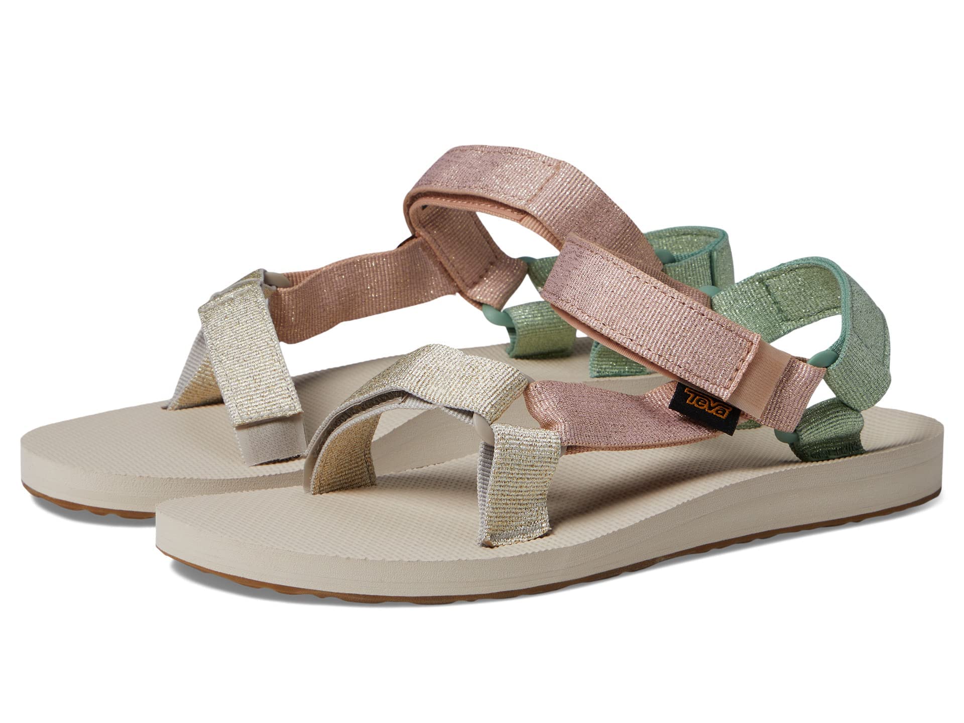 Teva Women's Original Universal Sandal, Metallic Clay Multi, 8