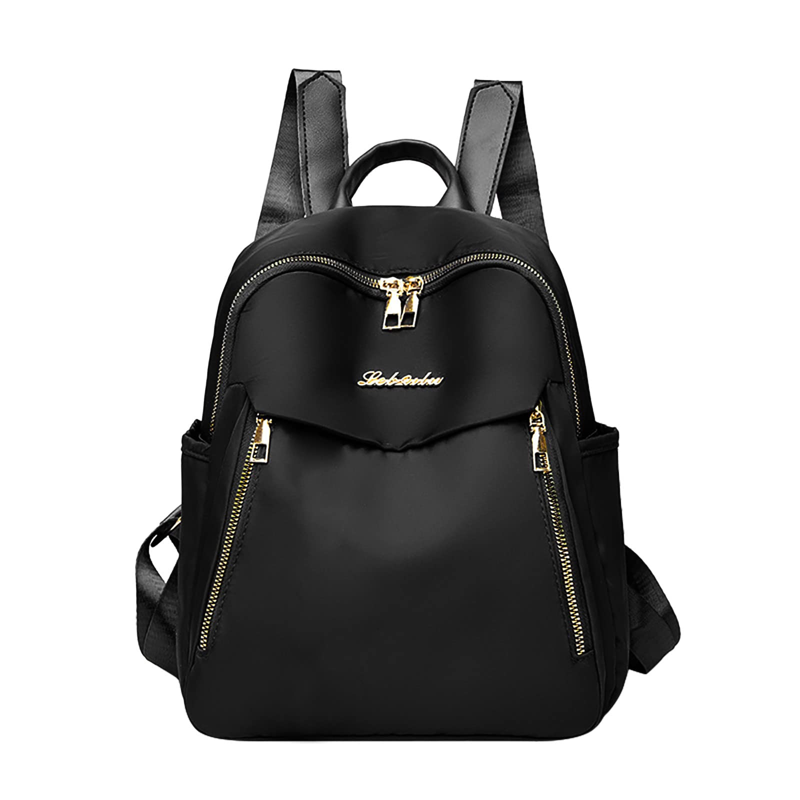 Women's Solid Color Simple Fashion Travel Waterproof Cloth Backpack Backpack Stove Fuel Canister