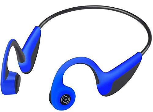 Wireless Bone Conduction Headphones (Black/Blue)
