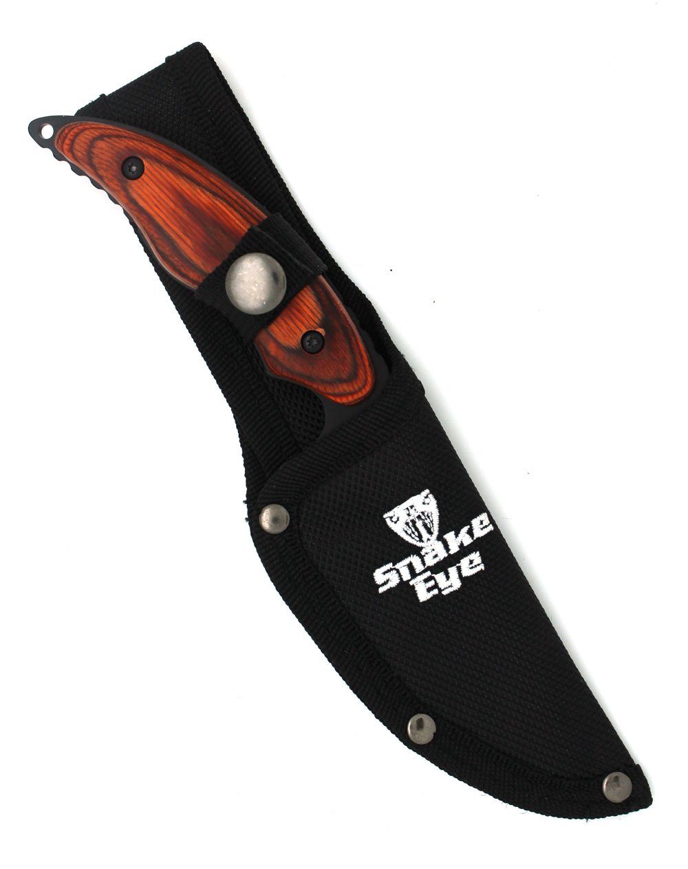 Snake Eye Tactical Full Tang Skinner Fixed Blade Knife Blade 8.5" Overall Pakka Wood Razor Sharp Hunting Fishing Camping Outdoors