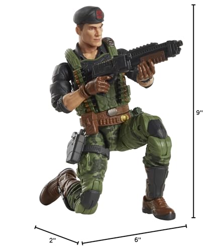 G.I. Joe Classified Series Flint Action Figure 26 Collectible Premium Toy with Multiple Accessories 6-Inch Scale with Custom Package Art