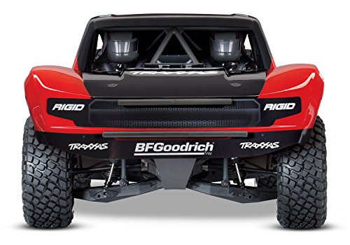 Traxxas Unlimited Desert Racer 4X4 RC Race Truck, Red