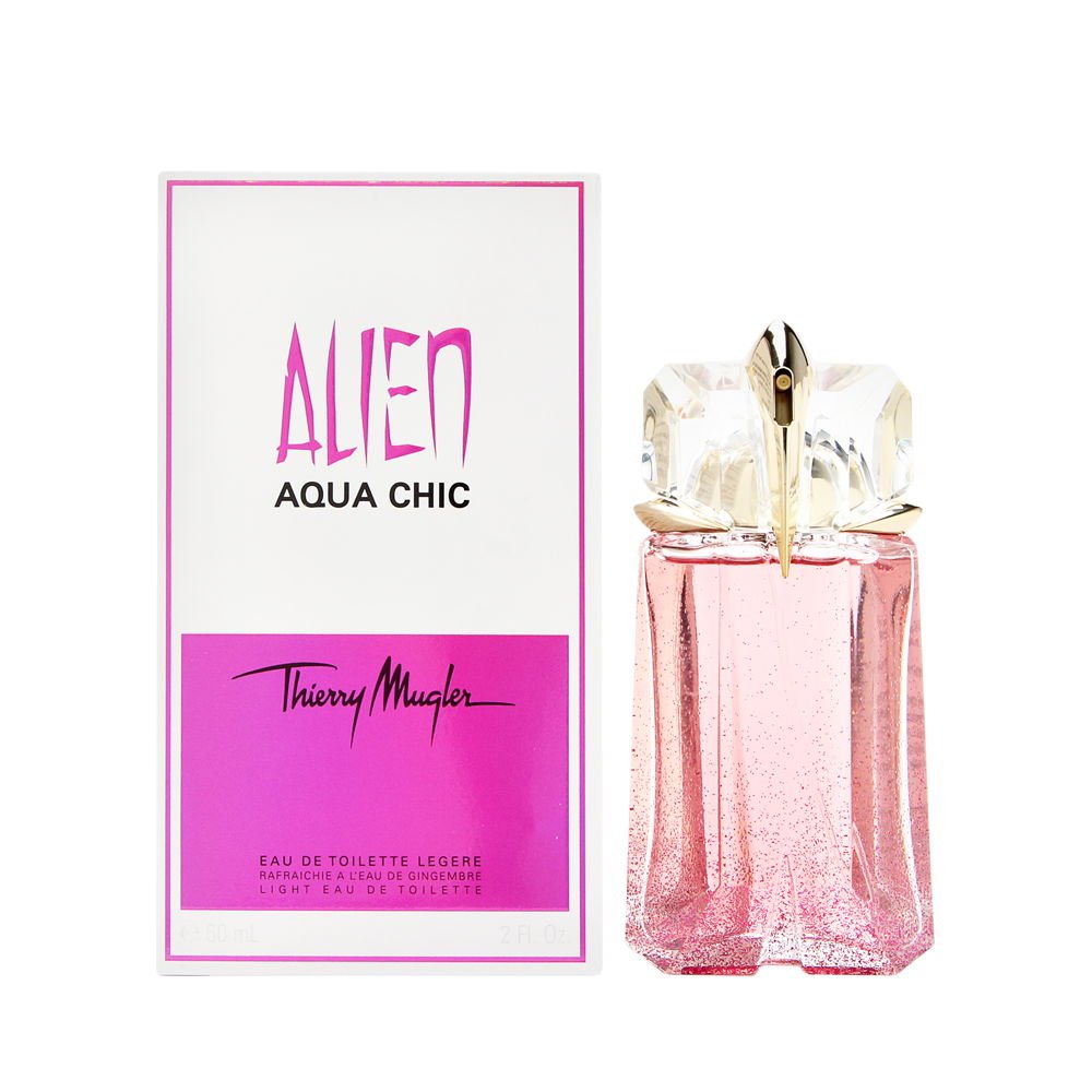 Thierry Mugler Alien Aqua Chic Light Eau de Toilette Spray for Women, 2 Ounce