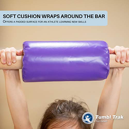 Tumbl Trak Gymnast Bar Pad, Purple, 9.5-Inch
