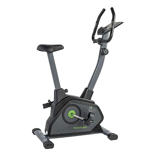 Tunturi 16TCFB3550 B35 Cardio Fit Series Heavy Upright Exercise With Heart Rate Monitor, Black