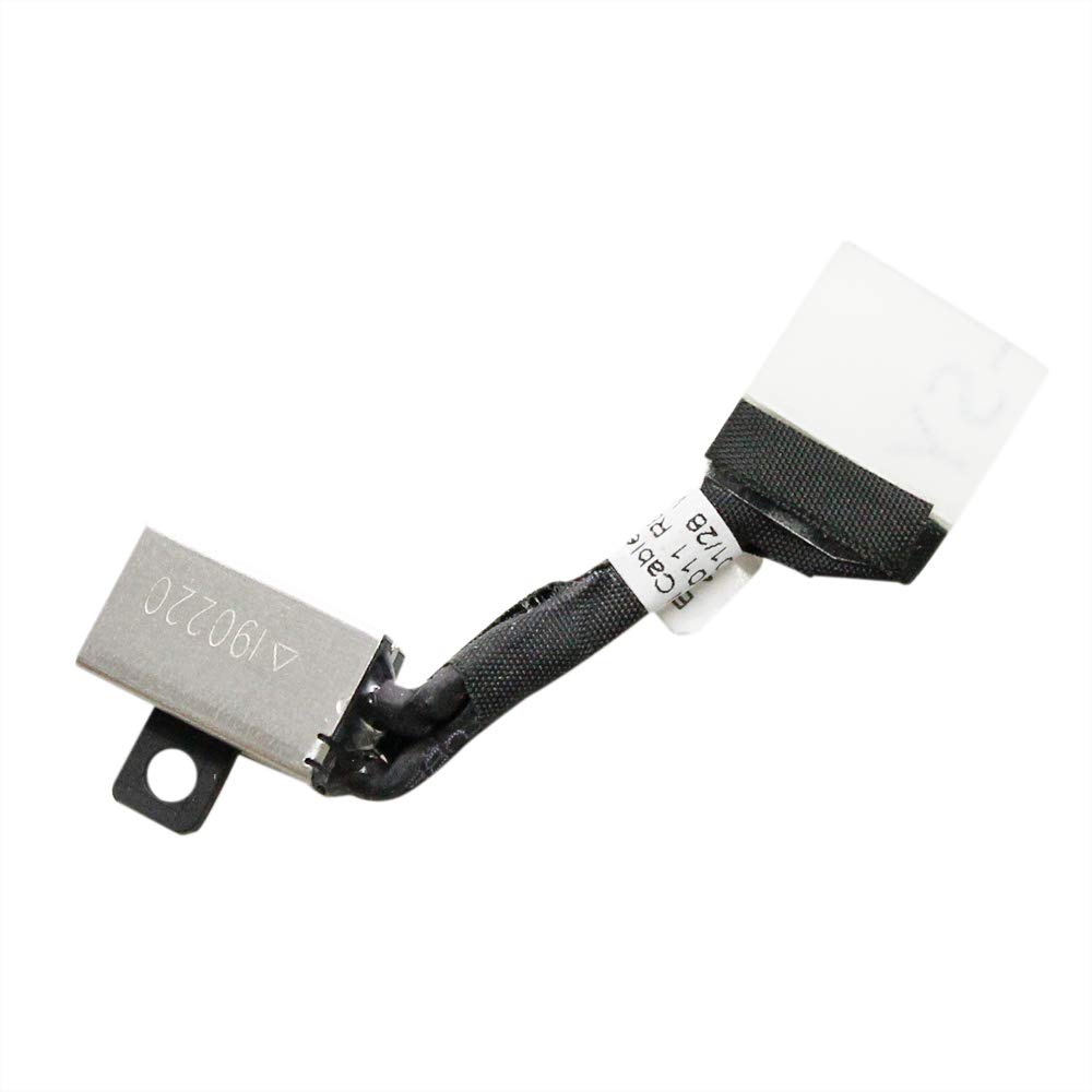 Zahara DC Power Jack Cable for Dell Latitude 3400 P111G,3500 P85F P86F001/ Inspiron 15-5582 5583 5584 7580 CN: 0TM5N3 / TM5N3 450.0FV06.0011 450.0FV06.0091 450.0FV0G.0021
