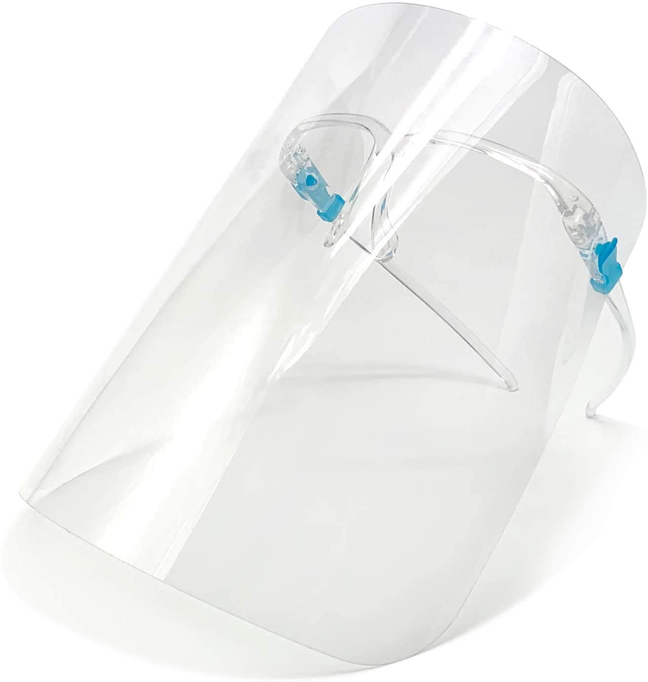 Unique Gadgets & Toys Safety Goggle Face Shield, 5 Pack Clear Anti-Fog Face Visor Protect Eyes and Face from Droplet (GlassesShield_A_5Pack)