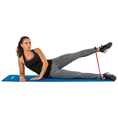 TUNTURI Non Slip Fitness Yoga Mat, Blue