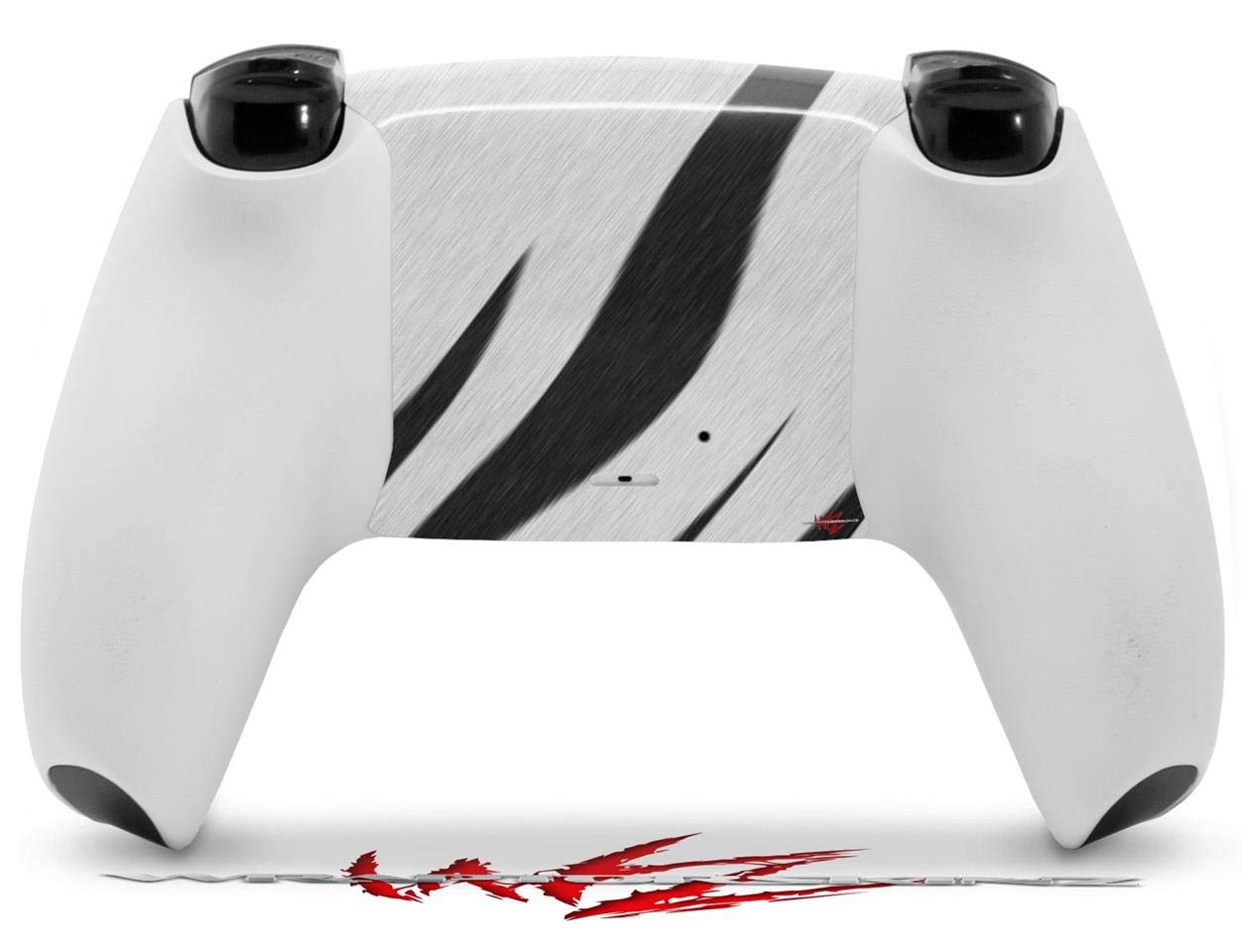 WraptorSkinz Skin Wrap compatible with Sony PS5 DualSense Controller Zebra Skin (CONTROLLER NOT INCLUDED)