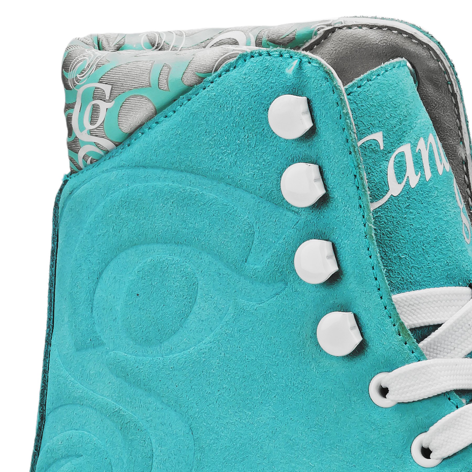 ROLLER DERBY Candi Girl U774 Carlin Quad Artistic Roller Skates Seafoam Ladies sz 7
