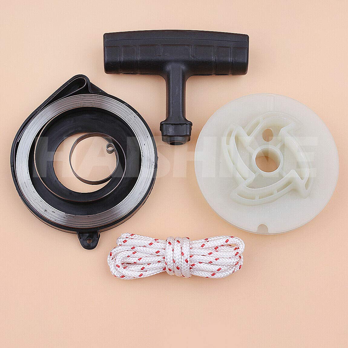 Starter Pulley Spring Kit for 445E 450 455 460 Rancher Chainsaw L8