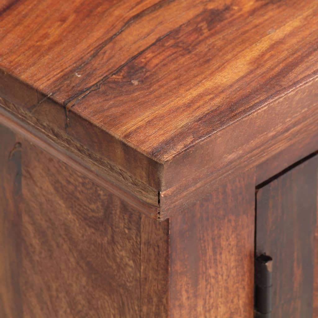THYUOVAI TV Cabinet,Sideboard Lowboard Media Console Cabinet HiFi Cabinet Tv Table Suitable for Living Room,Bedroom,Closet,Hallway,Foyer,Office 47.2"x11.8"x15.7" Solid Sheesham Wood