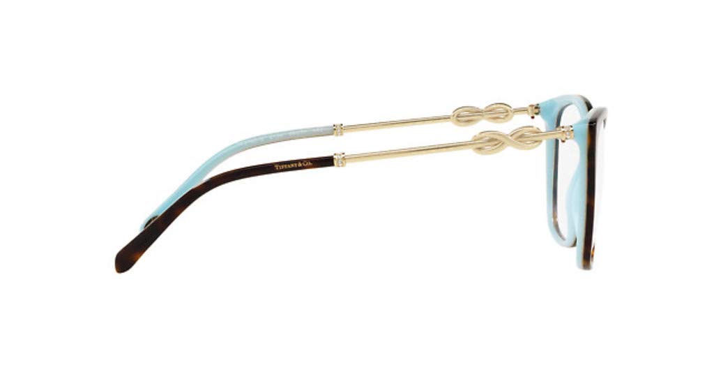 Tiffany & Co. TF2160B - 8134 Eyeglass Frame HAVANA/BLUE w/Clear Demo 54mm