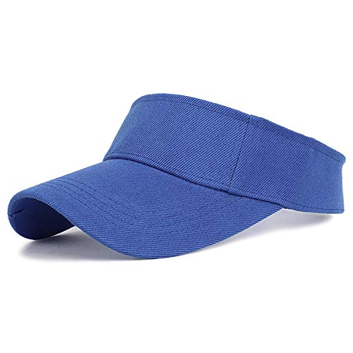 Unisex Sports Sun Visor Hats Open Top Bingo Run Visors Hat for Tennis Golf Travel Summer Beach Pool (Set 2, 5)