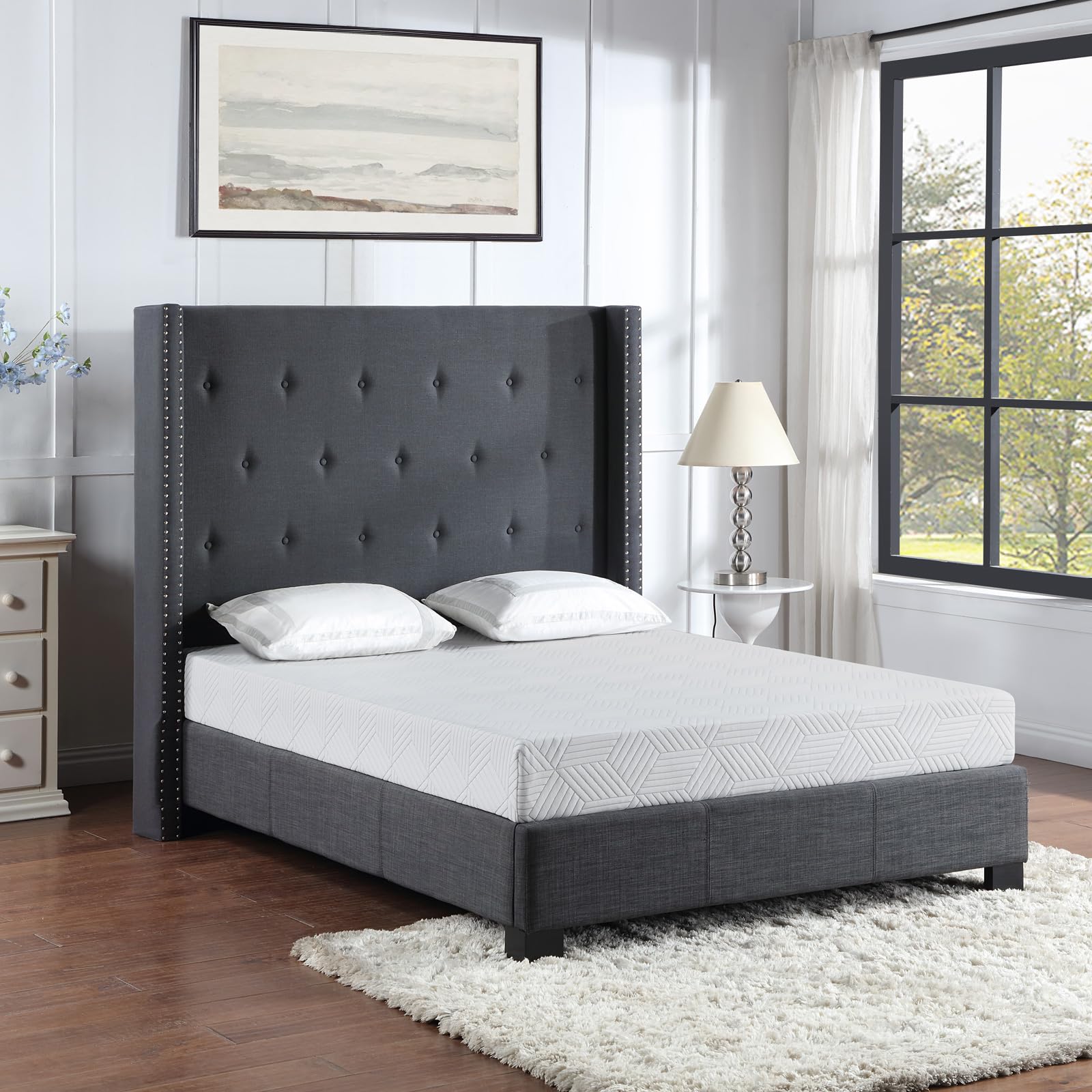 Turnkey Full Size Mattress 5 inch Gel Memory Foam Bed Mattress in a Box with Breathable Washable Cover 75" X 53" X 5"