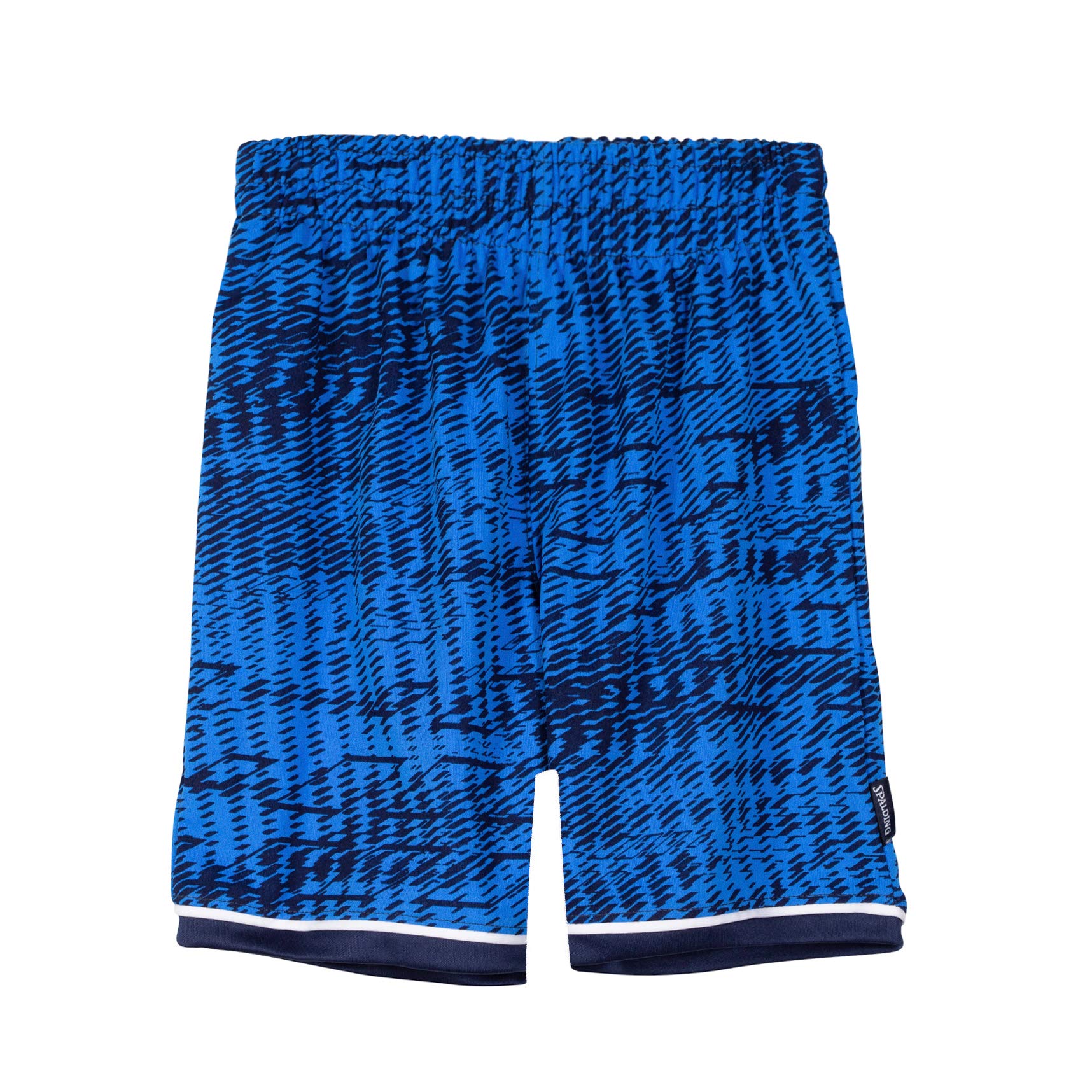 Spalding Boys Athletic Graphic Crewneck T Shirt Short Seeve Top and Shorts Gym Set, Teal Vapor, 2T