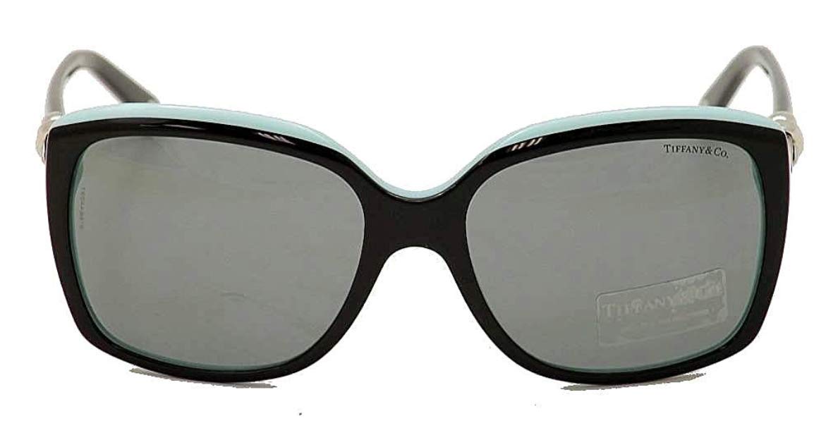 Tiffany 4076 80553F Black 4076 Square Sunglasses Lens Category 2