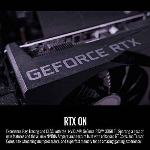 Thermaltake Shadow 360i Liquid-Cooled PC (AMD Ryzen 5 3600, RTX 3060 Ti, 16GB RGB 3000Mhz DDR4 ToughRAM RGB Memory, 1TB NVMe M.2, WiFi, Win 10 Home) Gaming Desktop Computer P3BK-B450-S36-LCS