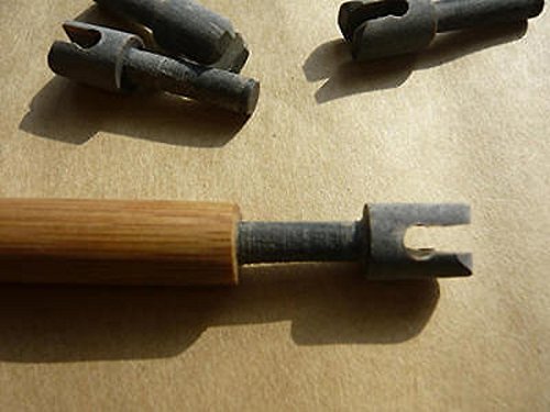 Tiger Shaft Horn Insert nocks for Bamboo or Wood Arrows Making/Varied Wholesale Amounts (100pcs)