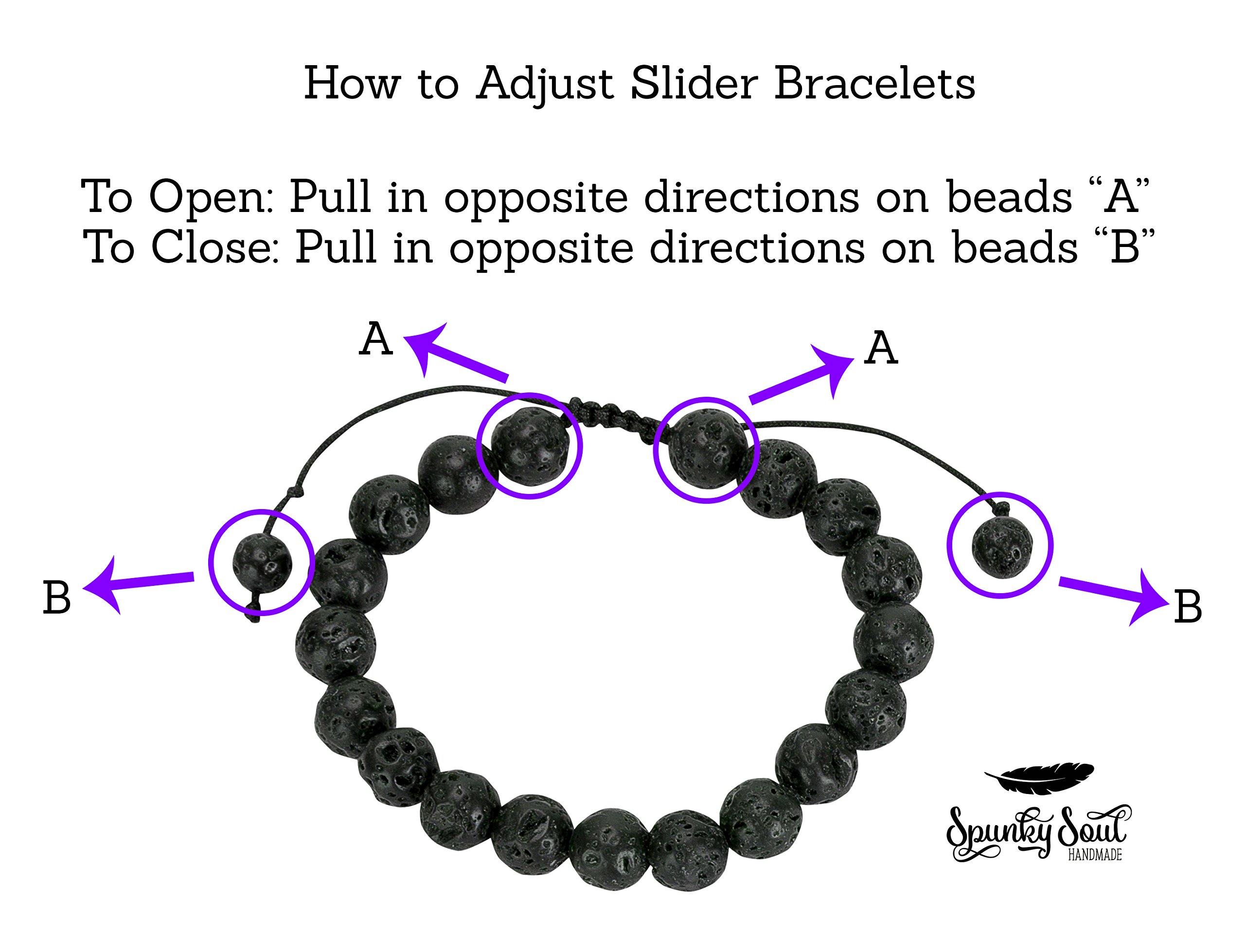 SPUNKYsoul Purple & Green Fluorite Lotus New Beginnings Bracelet Hematite for healing Stack Bracelet Set Collection