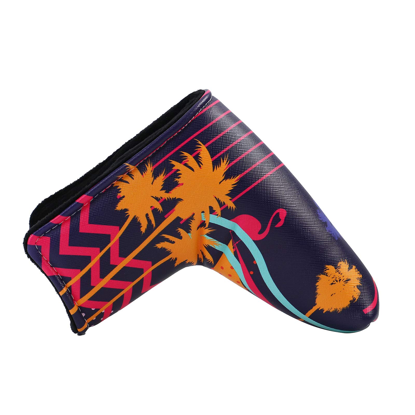 Yopral Golf Blade Putter Head Cover Palm Springs Strong Magnetic Bar Closure Headcover for Golf Club
