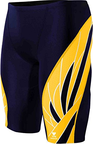 TYR SPX7Y40922 Phoenix Splice Youth Jammer Navy/Gold 22