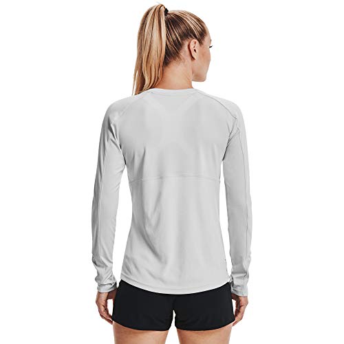 Under Armour Iso-chill Shore Break Long Sleeve T-shirt, Halo Gray (014)/White, XX-Large