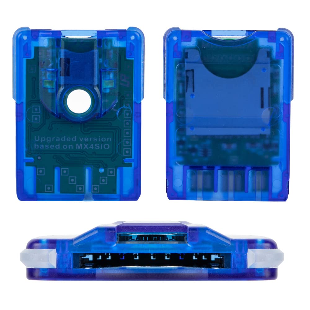 RGEEK PS2 MX4SIO TF Card Adapter with 128G TF SD Adapter and PS2 FMCB Memory Card for All PS2 version
