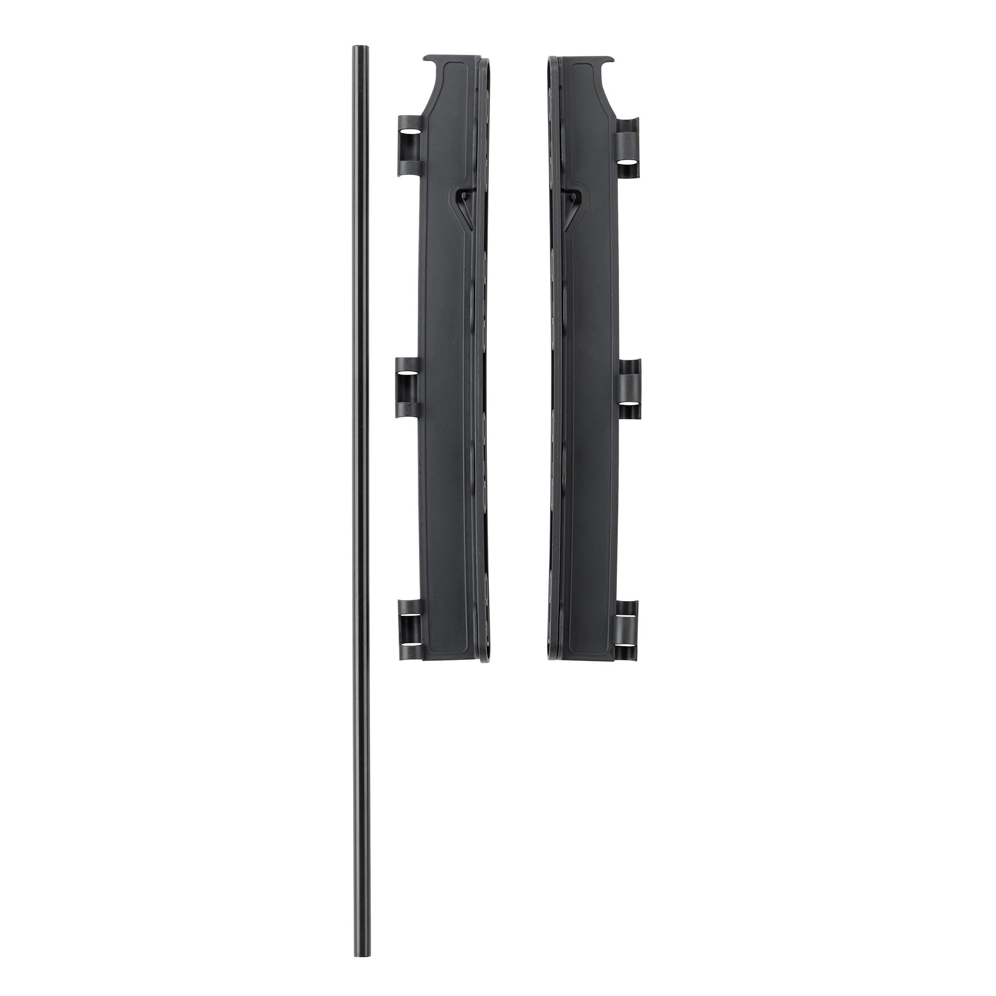 Scandinavian Pet Design Flex Large and Extra Tall Adjustable Wall Mounted Metal Pet Safety Gate with Double Locking Mechanism for Pets, Black