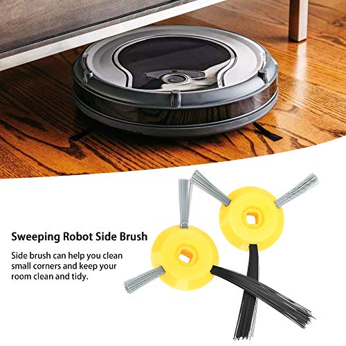 Ymiko Household Sweeping Robot Side Brush Corner-Sweeping Brush Vacuum Cleaner Accessory Replacemet Fit for Shark RV750 RV700